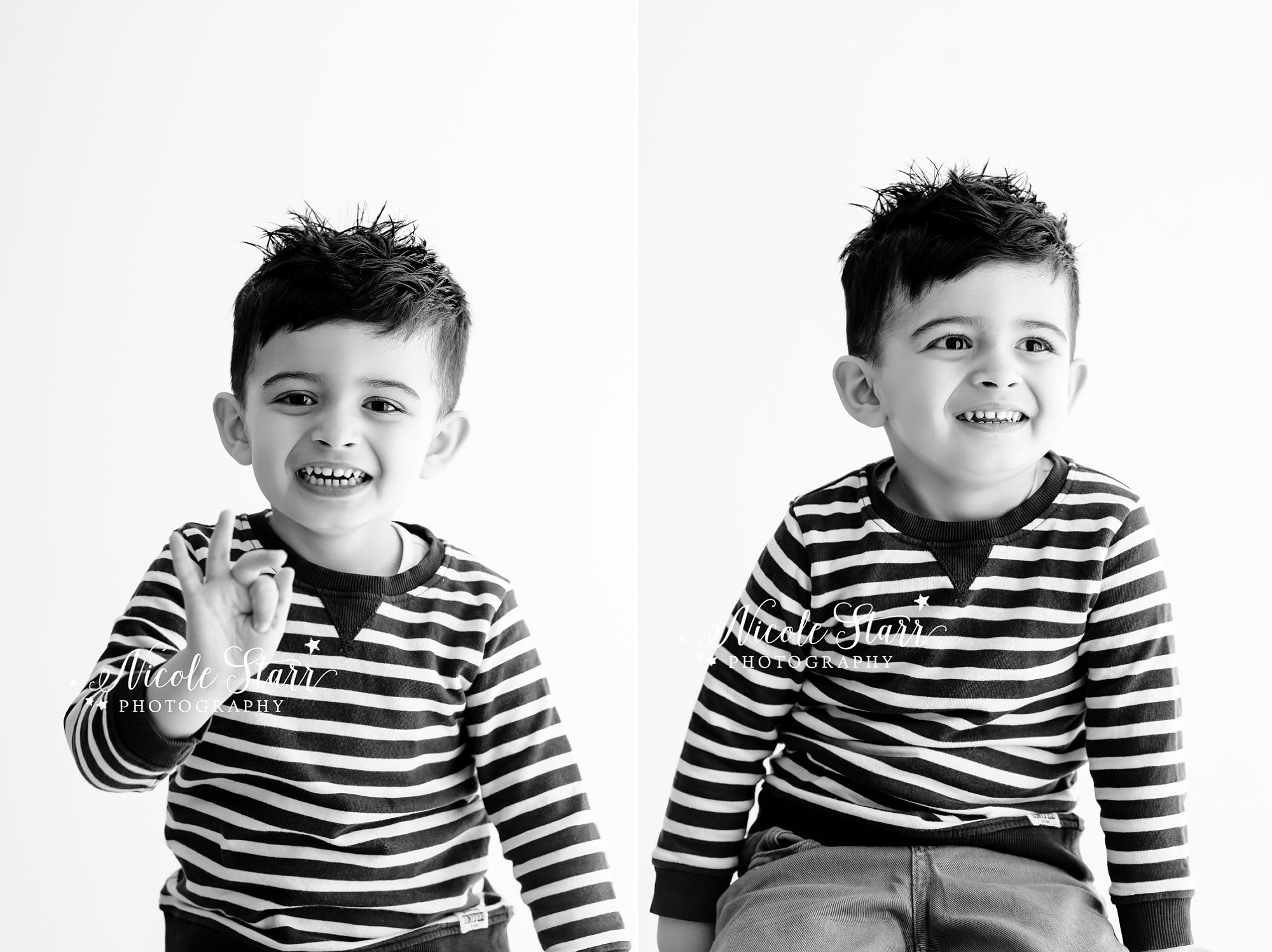 Classic black and white personality portraits with Saratoga Springs ...