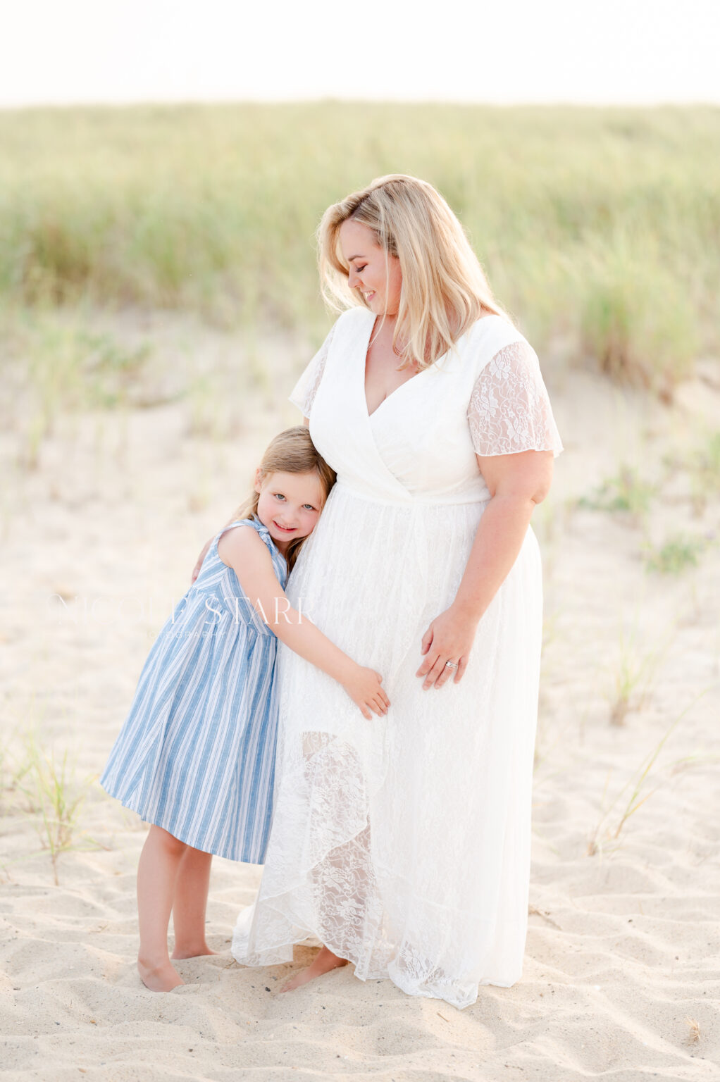 Light and Airy Family Portraits at Lighthouse Beach