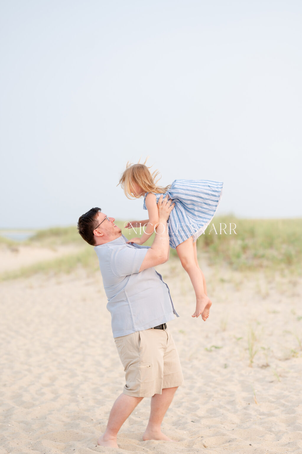 Light and Airy Family Portraits at Lighthouse Beach
